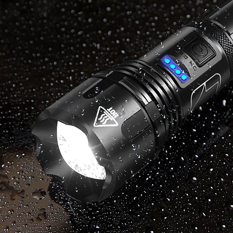 XHP50 Waterproof Zoomable Bright Flashlight – ailsion