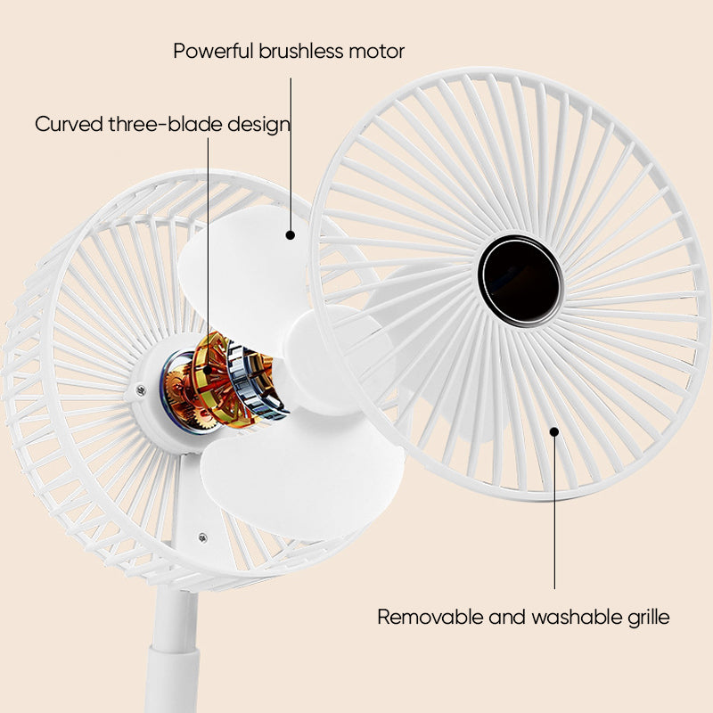 Telescopic Folding Fan – ailsion