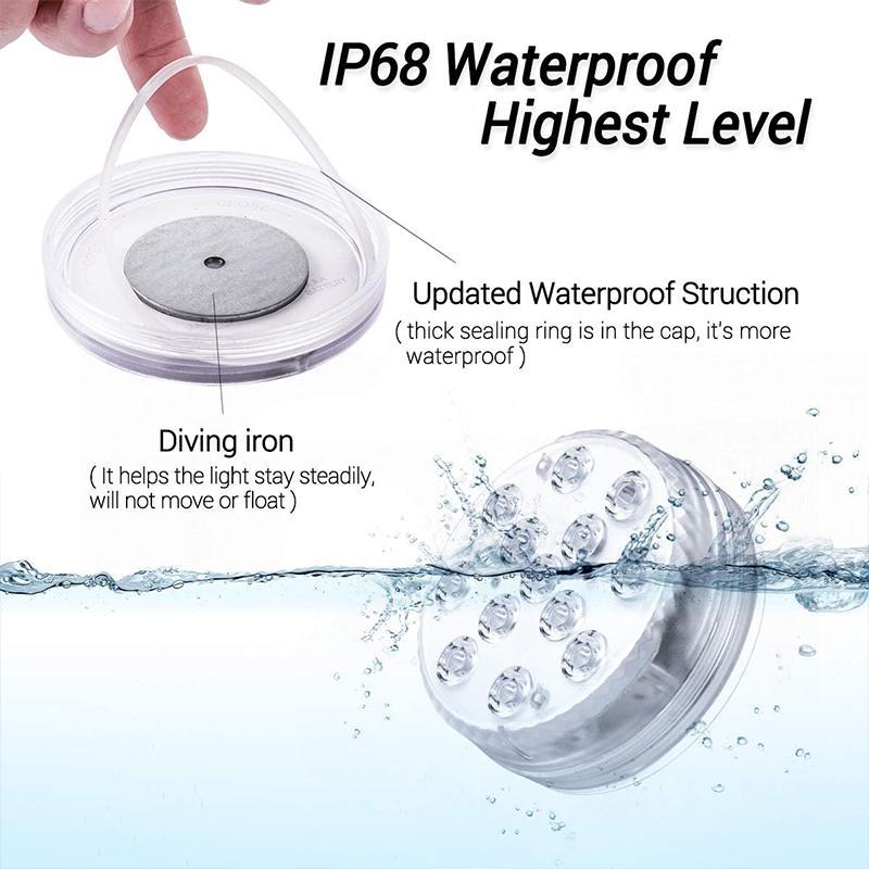 Remote Control Waterproof Magnet Suction LED Light – ailsion