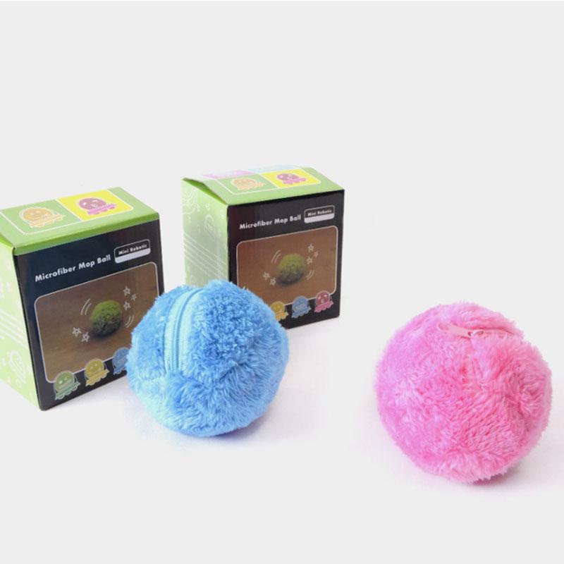 Pet Electric Ball Toy with Plush Cover – ailsion