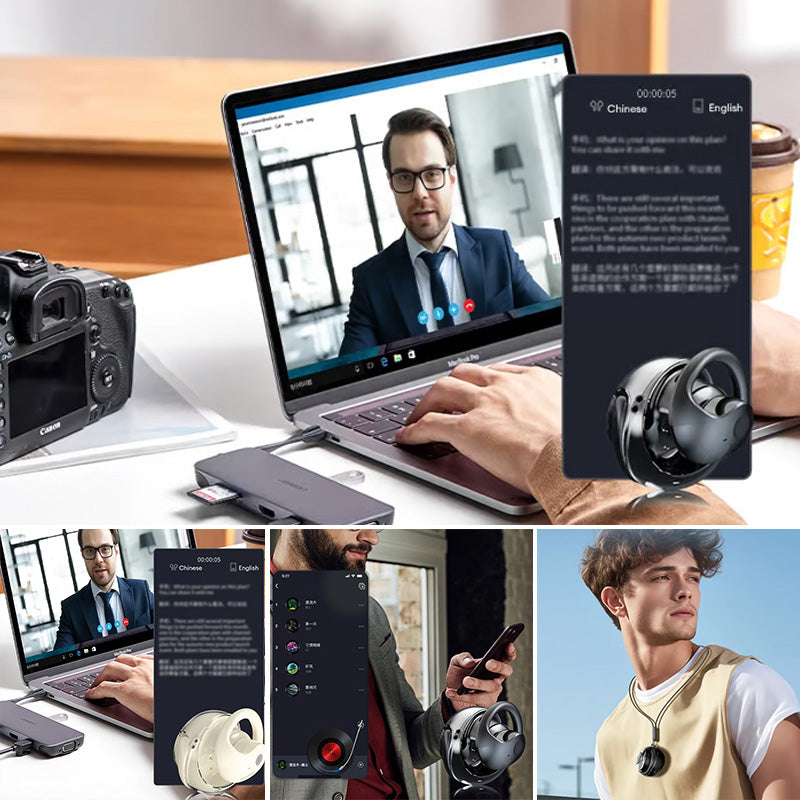 HY-T26 Pro Wireless Bluetooth Translation Earbuds – ailsion