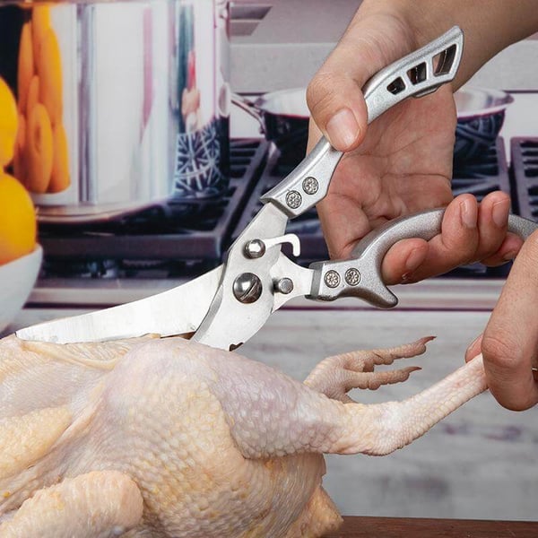 Stainless Steel Bone-Cut Kitchen Scissors – ailsion