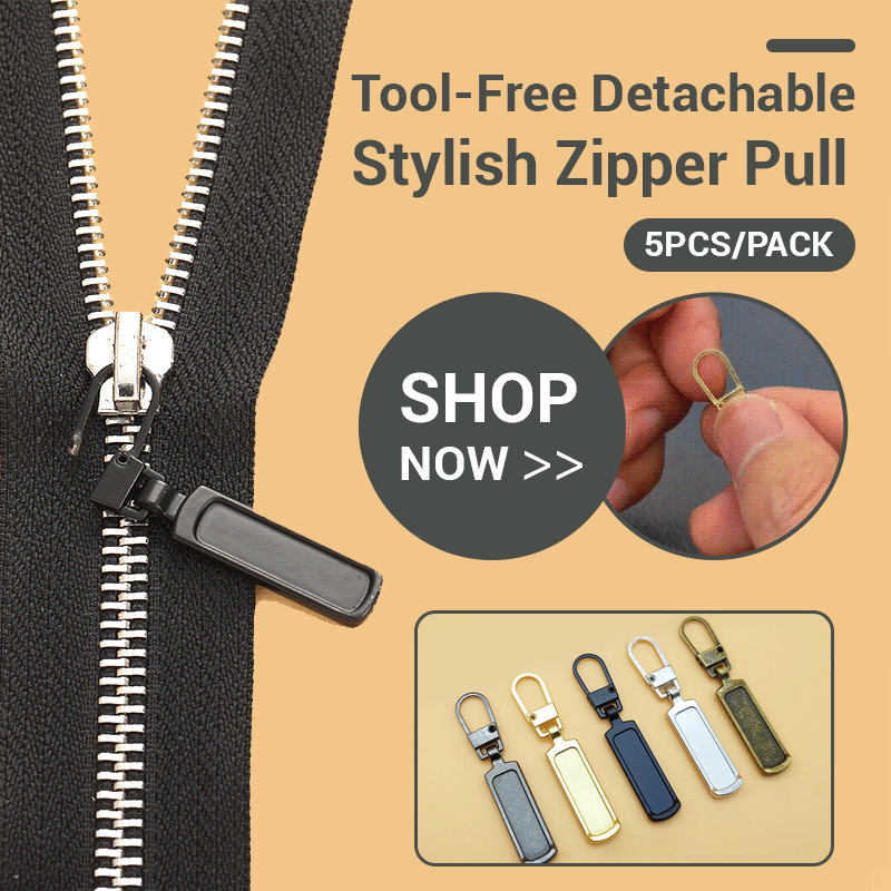 Tool-Free Detachable Stylish Zipper Pull – ailsion