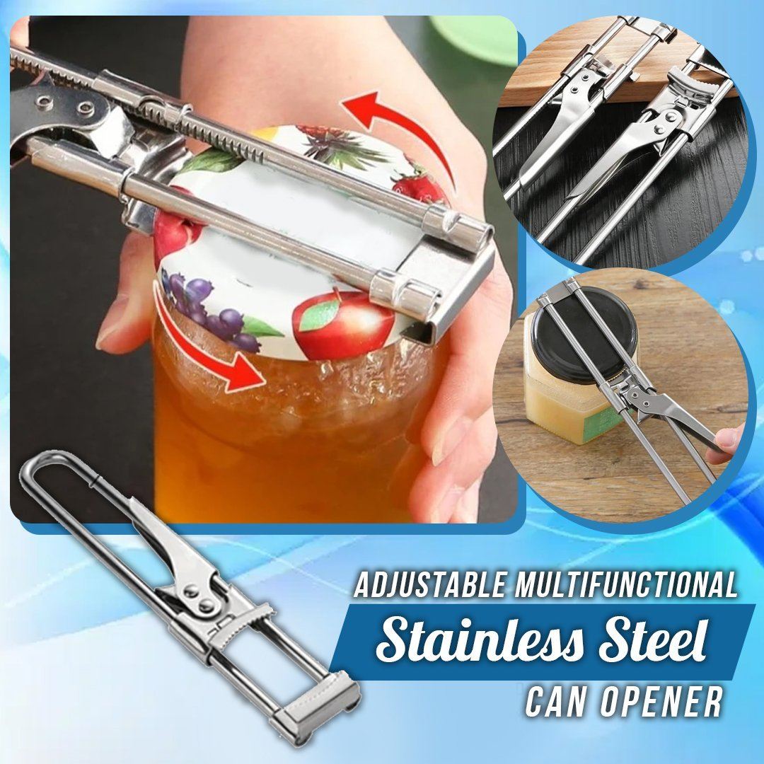 💥56% OFF💥Adjustable Jar & Bottle Opener Multifunctional Stainless Stee ...