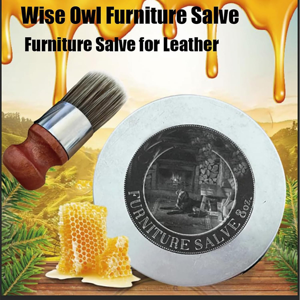 Wise Owl Furniture Salve & Brush – ailsion