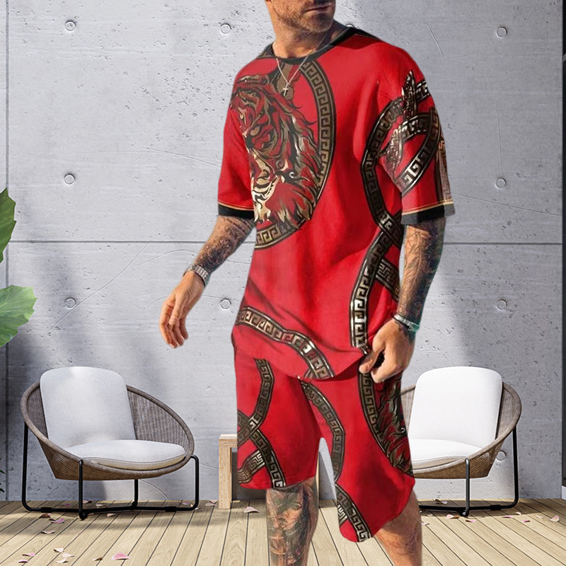 Menswear Tiger Print Shorts Pack – ailsion