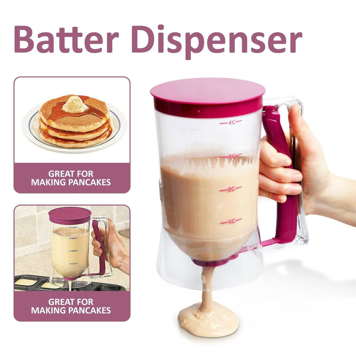 Pancake & Cupcake Batter Dispenser – ailsion