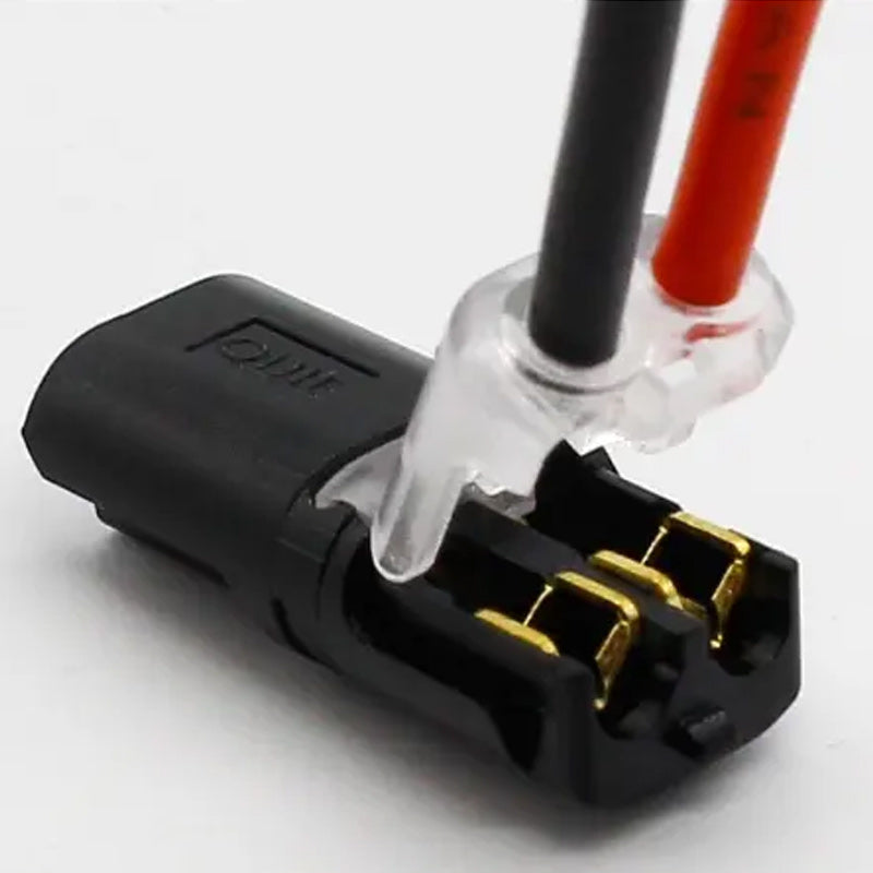 Double-wire Push-in Connector with Locking Buckle – ailsion