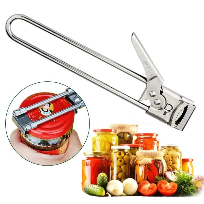 💥56% OFF💥Adjustable Jar & Bottle Opener Multifunctional Stainless Stee ...